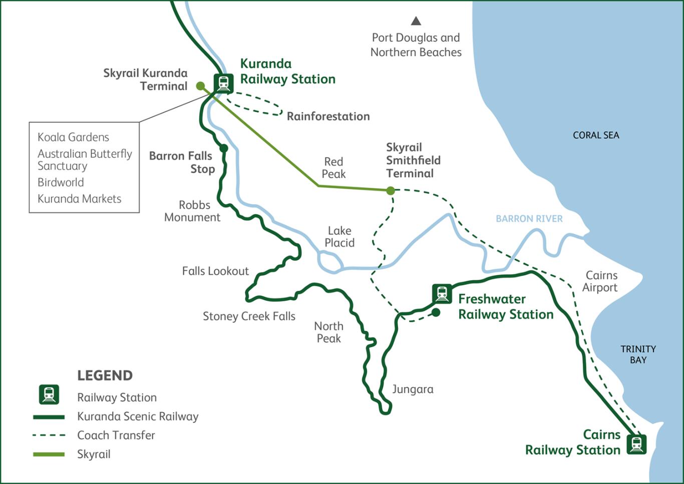 Kuranda Skyrail -Train Day Tour S1245Q3 | Cairns Discovery Tours
